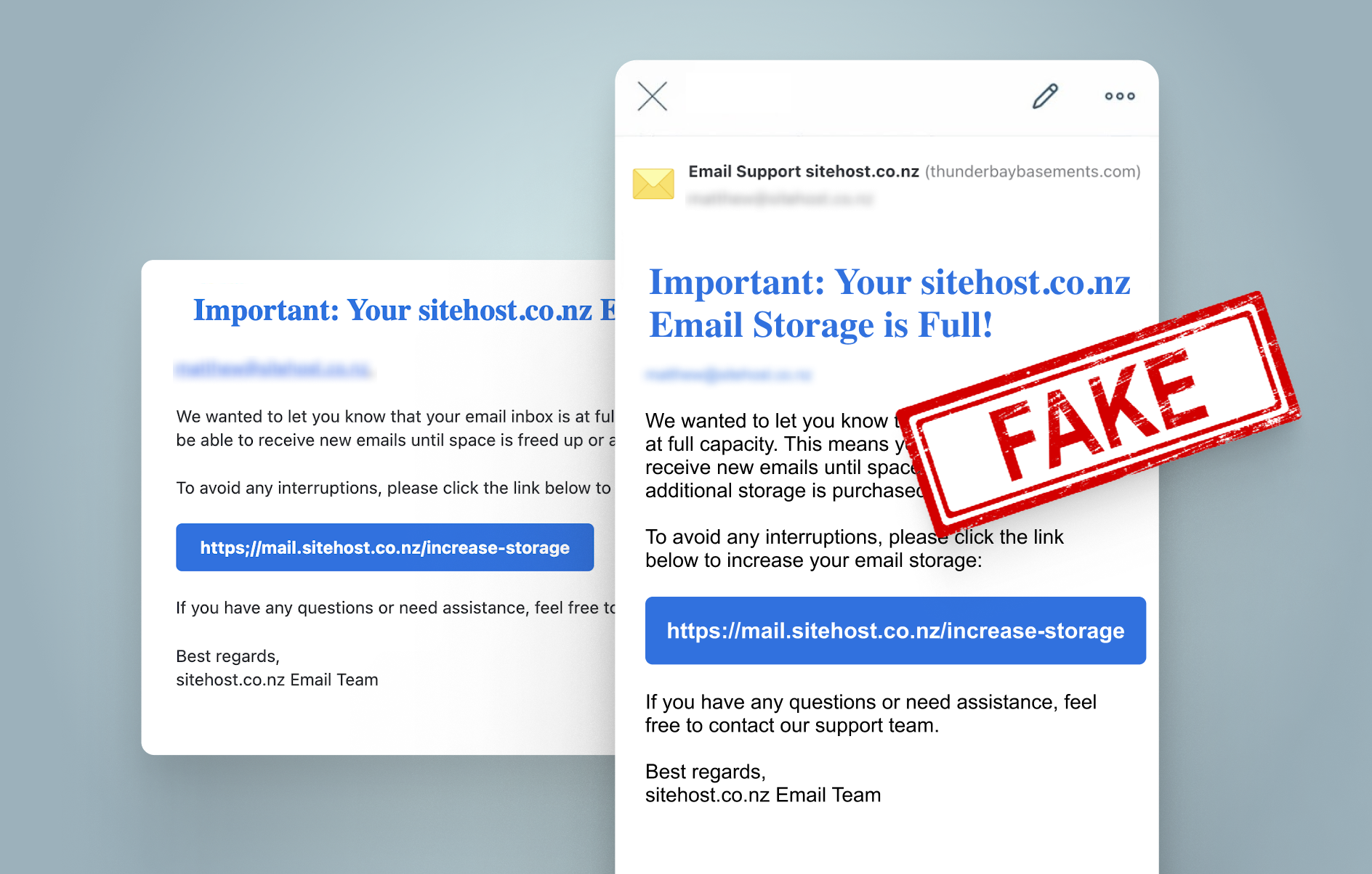 SCAM ALERT: SiteHost customers targeted in phishing attack – SiteHost