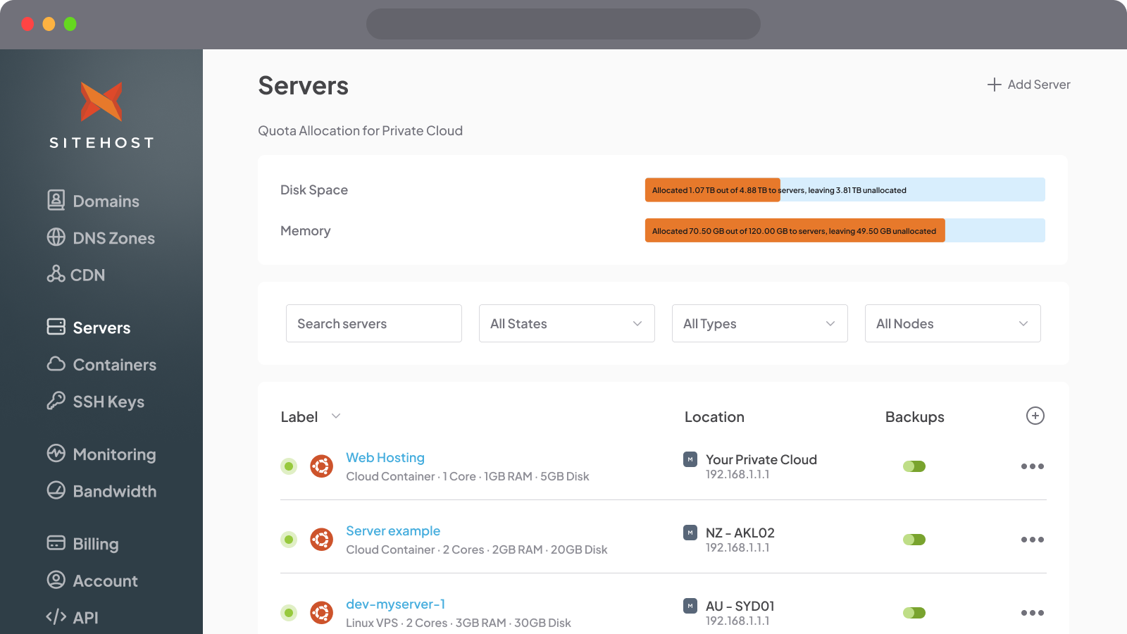 Bespoke Hosting & Enterprise Solutions • AWS & Azure – SiteHost